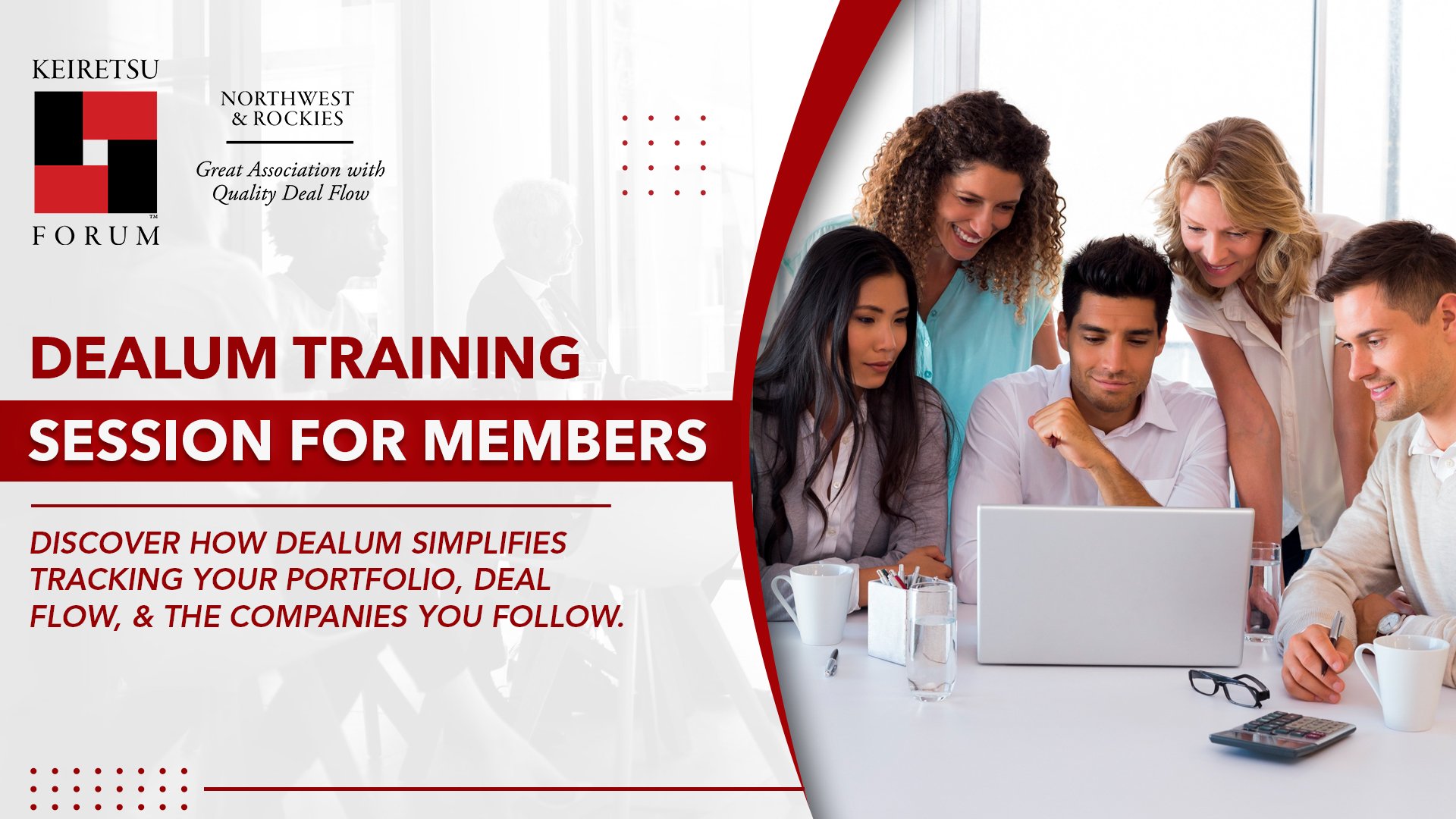 Dealum Training session for Members - Keiretsu Forum TV