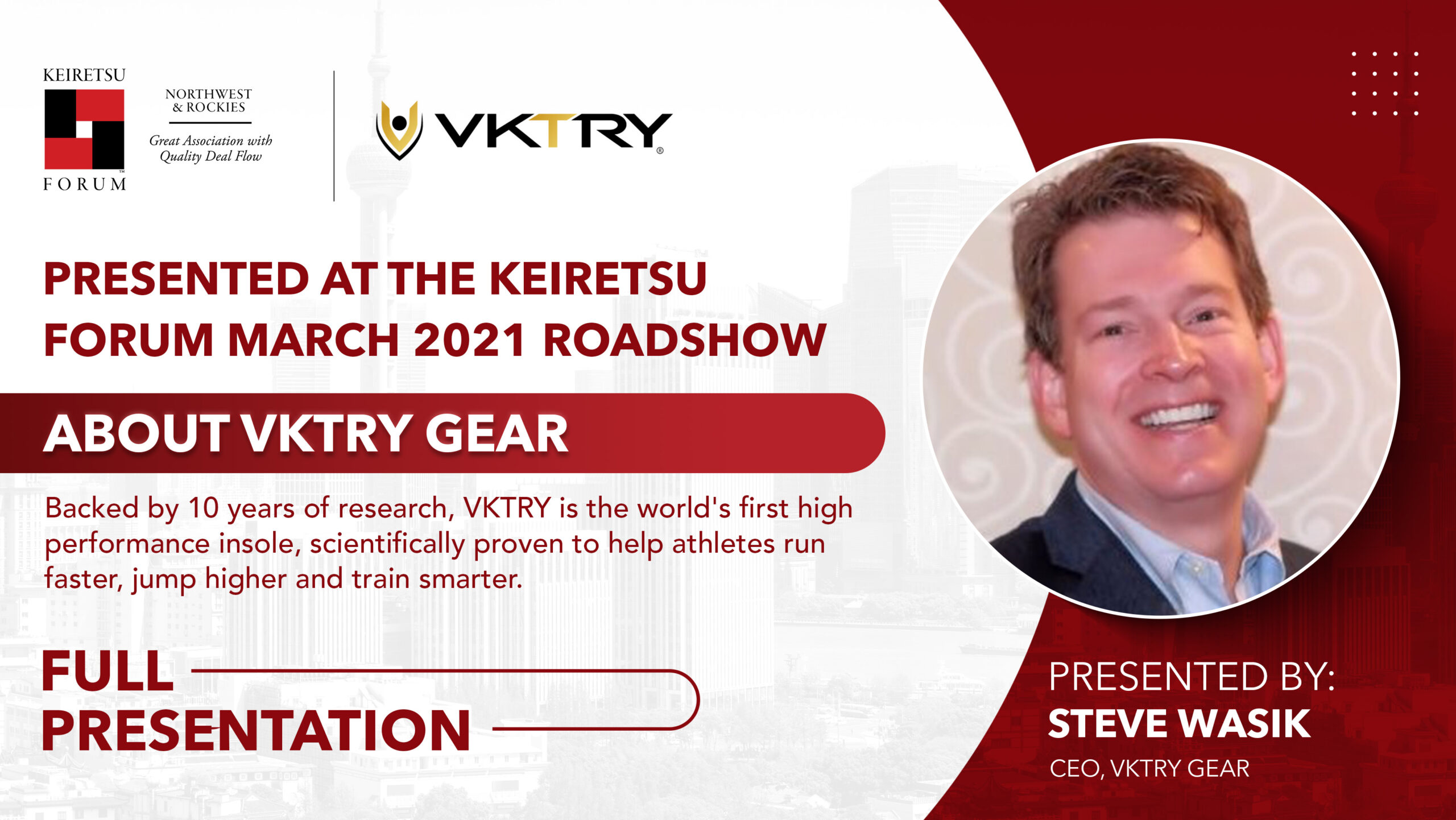 March 2021 Forums: VKTRY - Keiretsu Forum TV