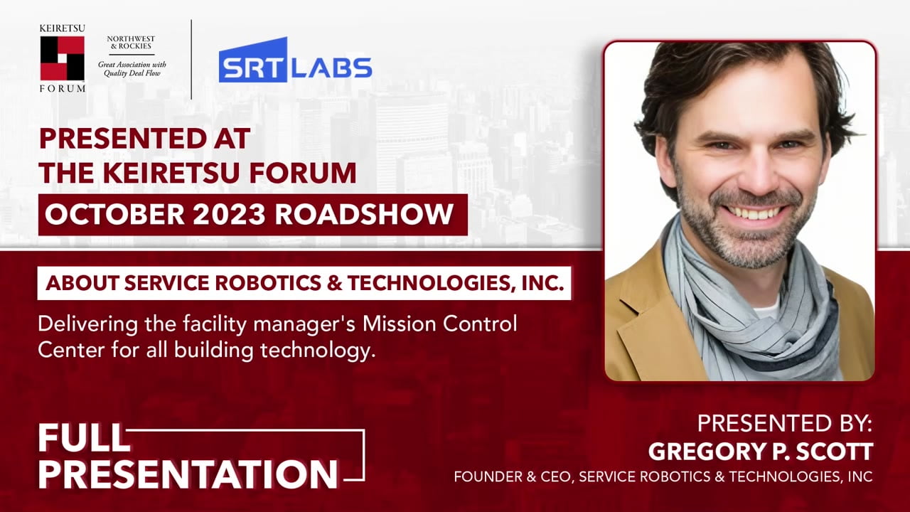 October 2023 Forum: SRT Labs - Keiretsu Forum TV