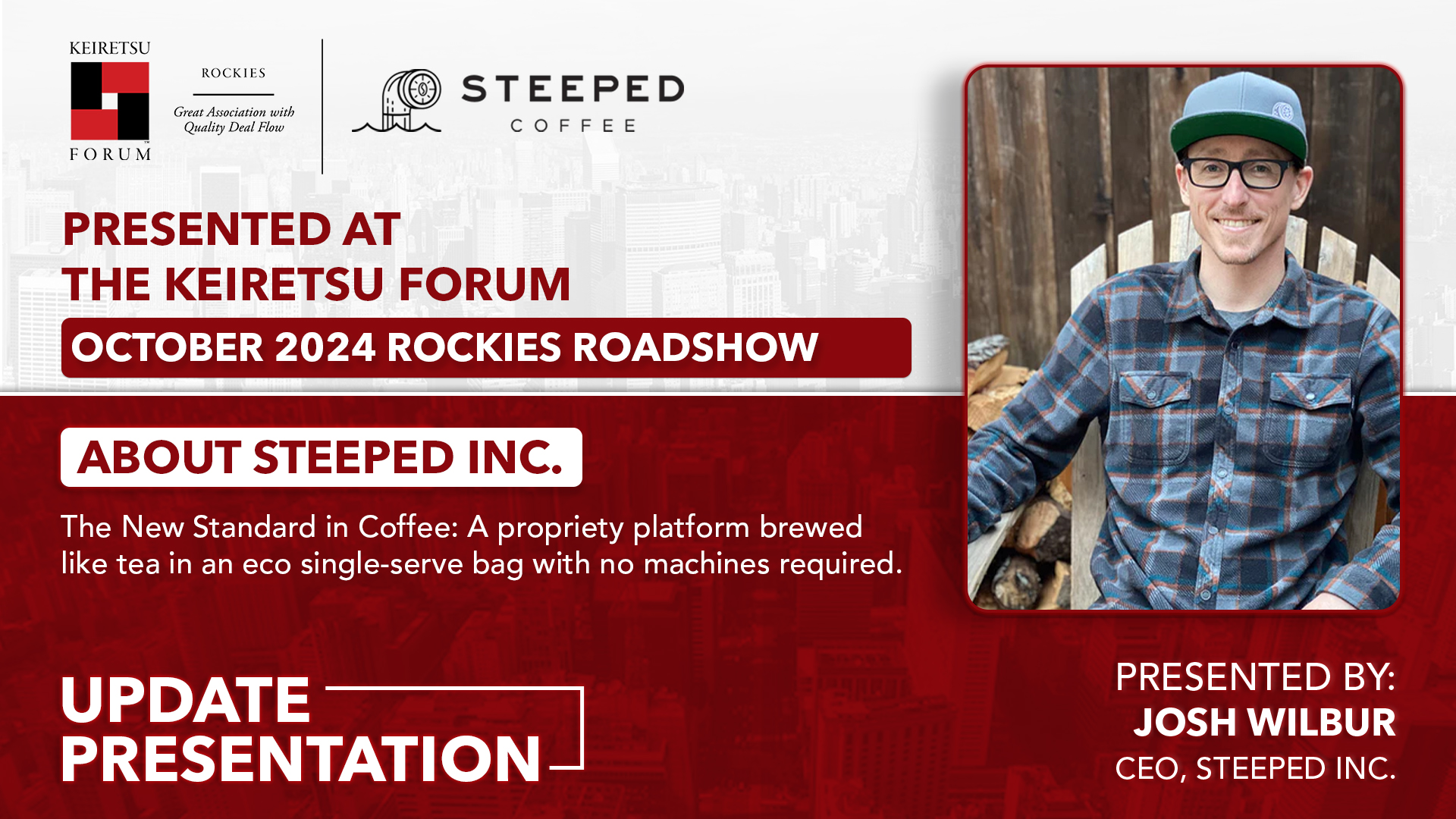 October 2024 Rockies Roadshow: Steeped - Keiretsu Forum TV