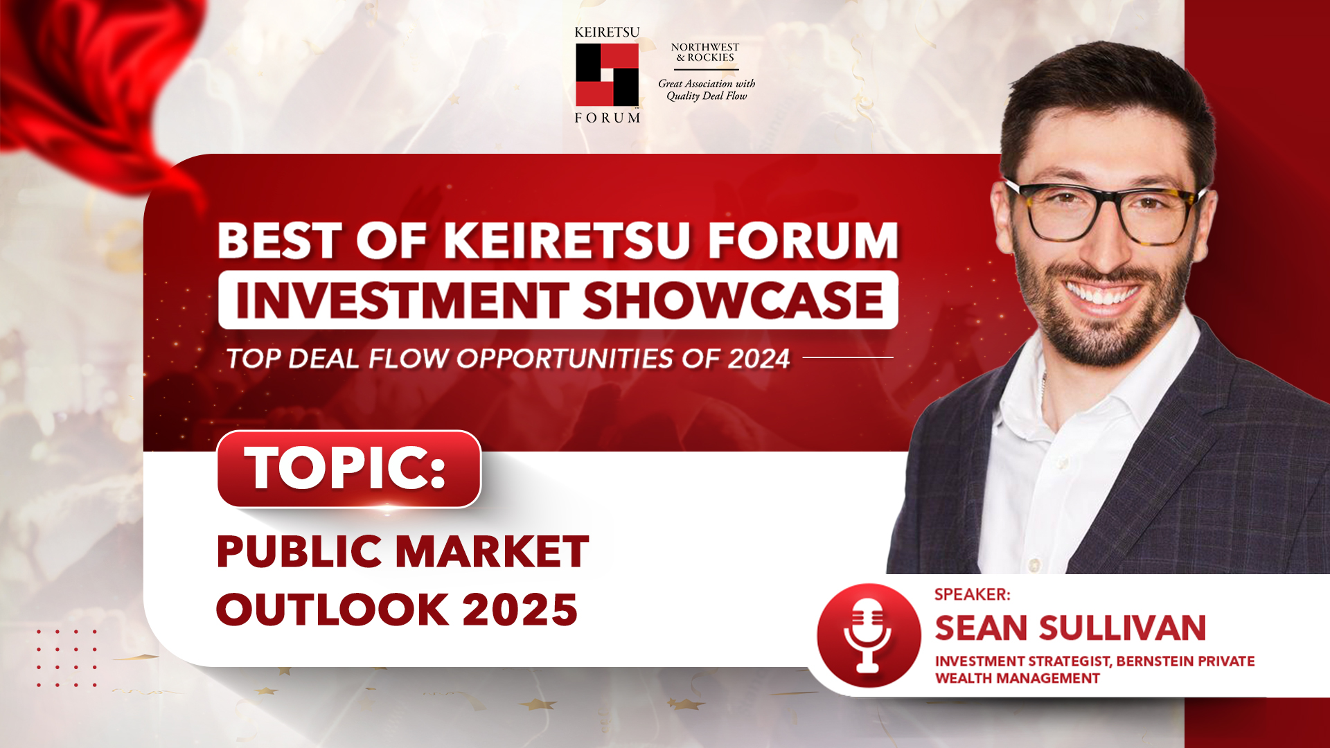 Public Market Outlook 2025 with Sean Sullivan - Keiretsu Forum TV
